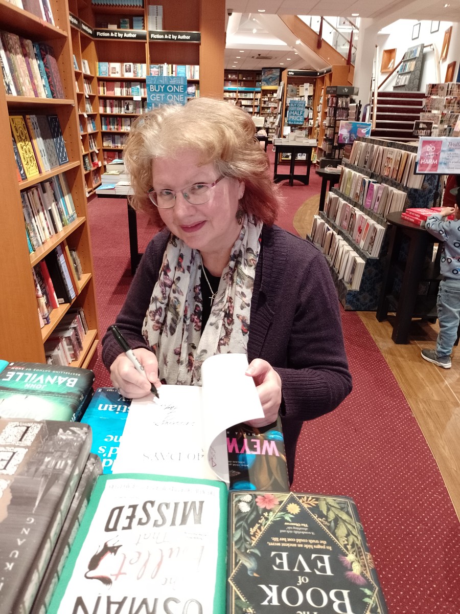 Finding my Book in Waterstones – Fay Rowland – Author